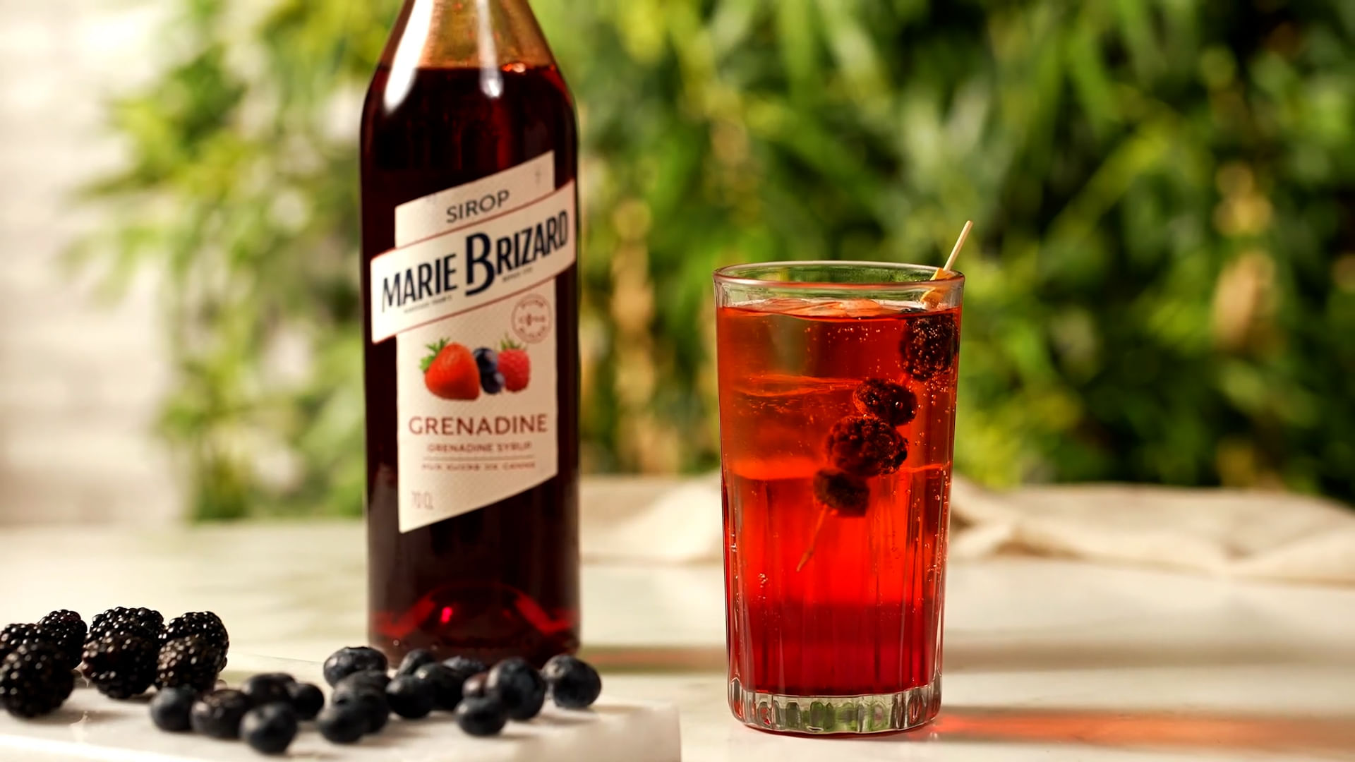 Soda Italiana sem Álcool com Marie Brizard